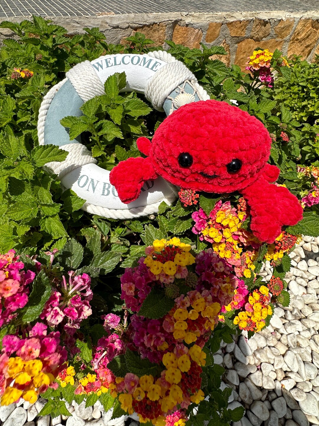 No Sew. CROCHET PATTERN "crab". English PDF Pattern. Amigurumi Toy ...