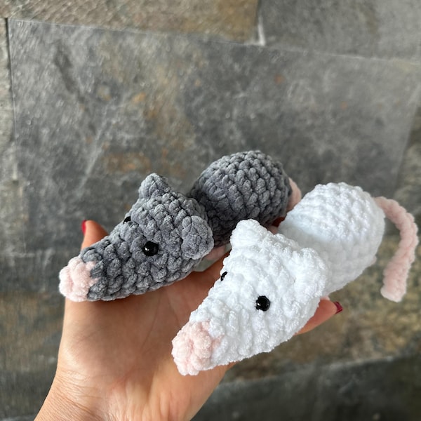 Rat Plushie - Etsy
