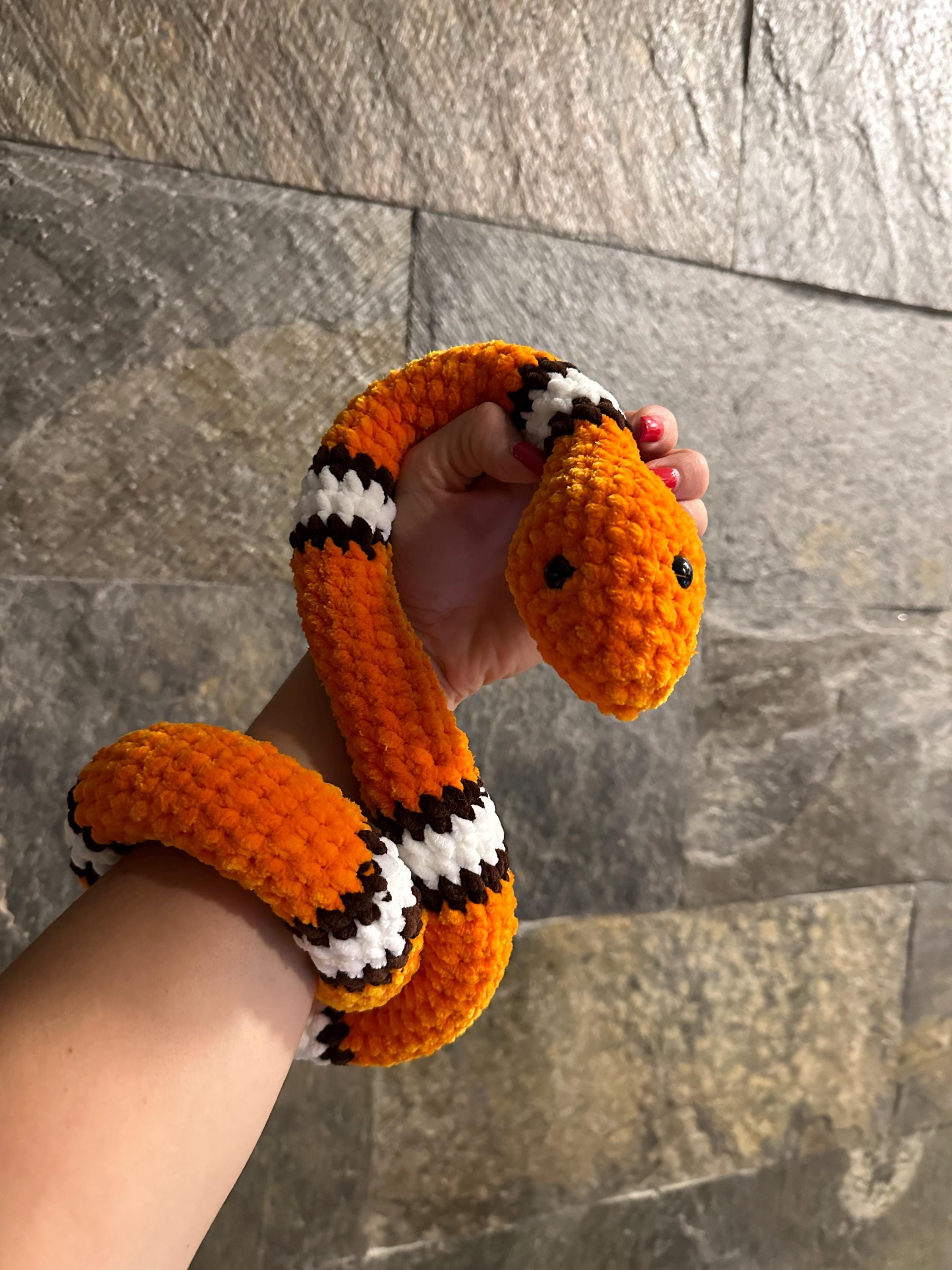 CROCHET PATTERN "snake". English PDF Pattern. Amigurumi Toy. Plushie ...