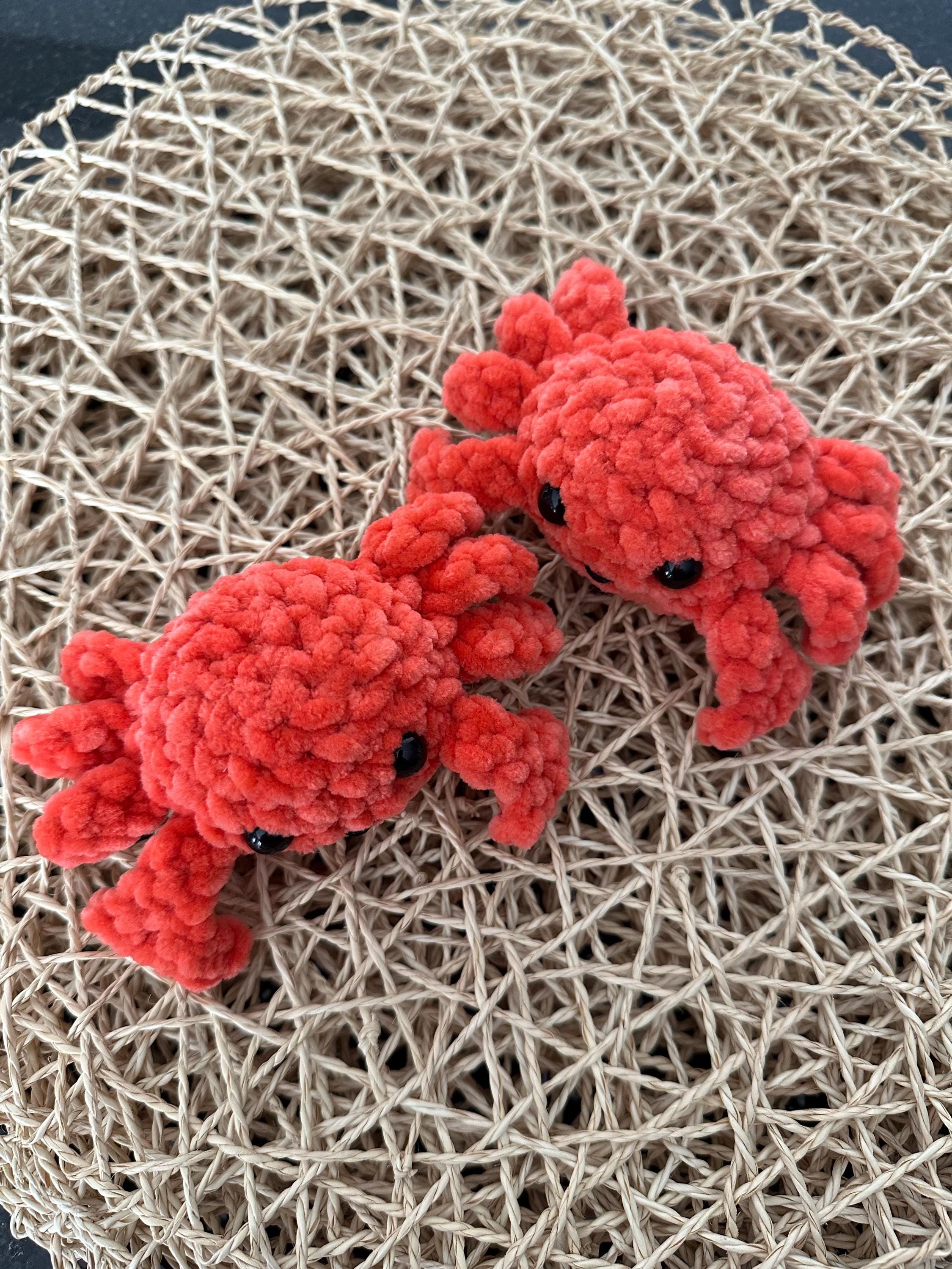 CROCHET PATTERN "crab". English PDF Instructions. Amigurumi Crab ...