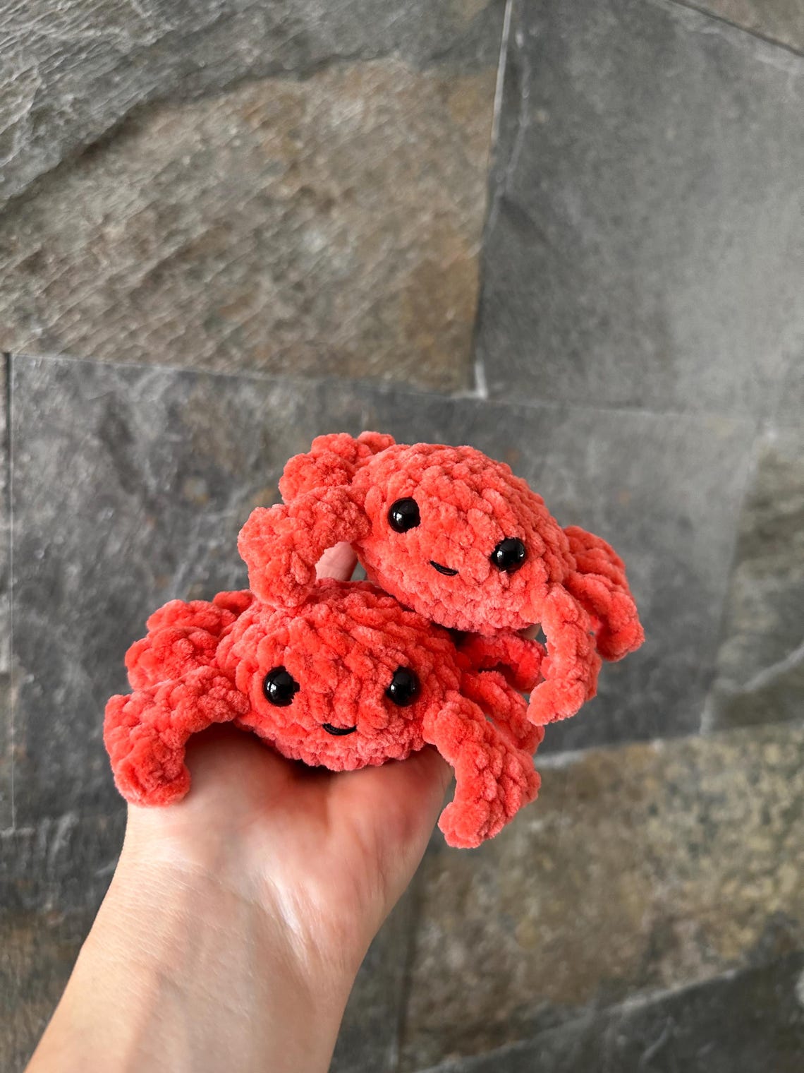 CROCHET PATTERN "crab". English PDF Instructions. Amigurumi Crab ...