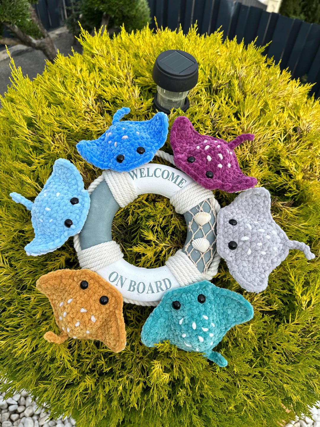 No Sew . CROCHET PATTERN "stingray Small". English PDF Instructions ...