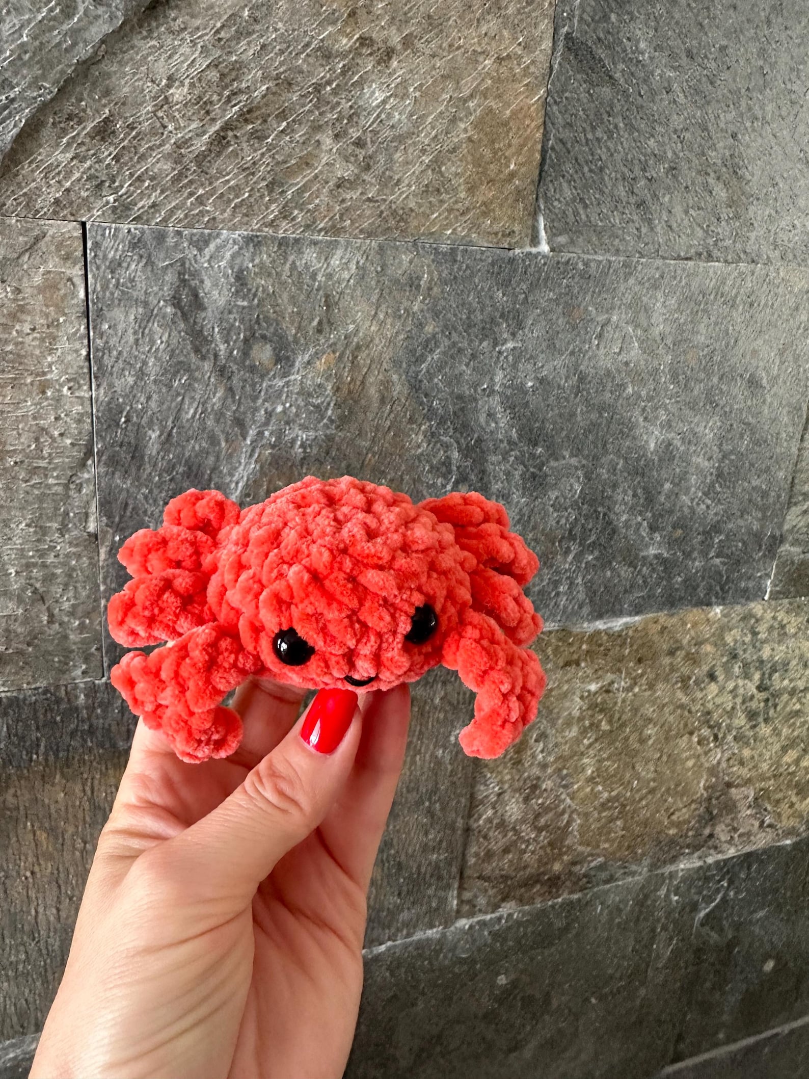 CROCHET PATTERN "crab". English PDF Instructions. Amigurumi Crab ...