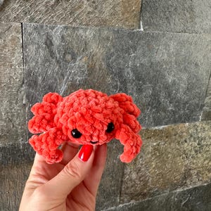 CROCHET PATTERN "crab". English PDF Instructions. Amigurumi Crab ...