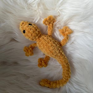 No Sew CROCHET PATTERN " Lizard". English PDF Pattern With Photos ...