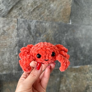CROCHET PATTERN "crab". English PDF Instructions. Amigurumi Crab ...