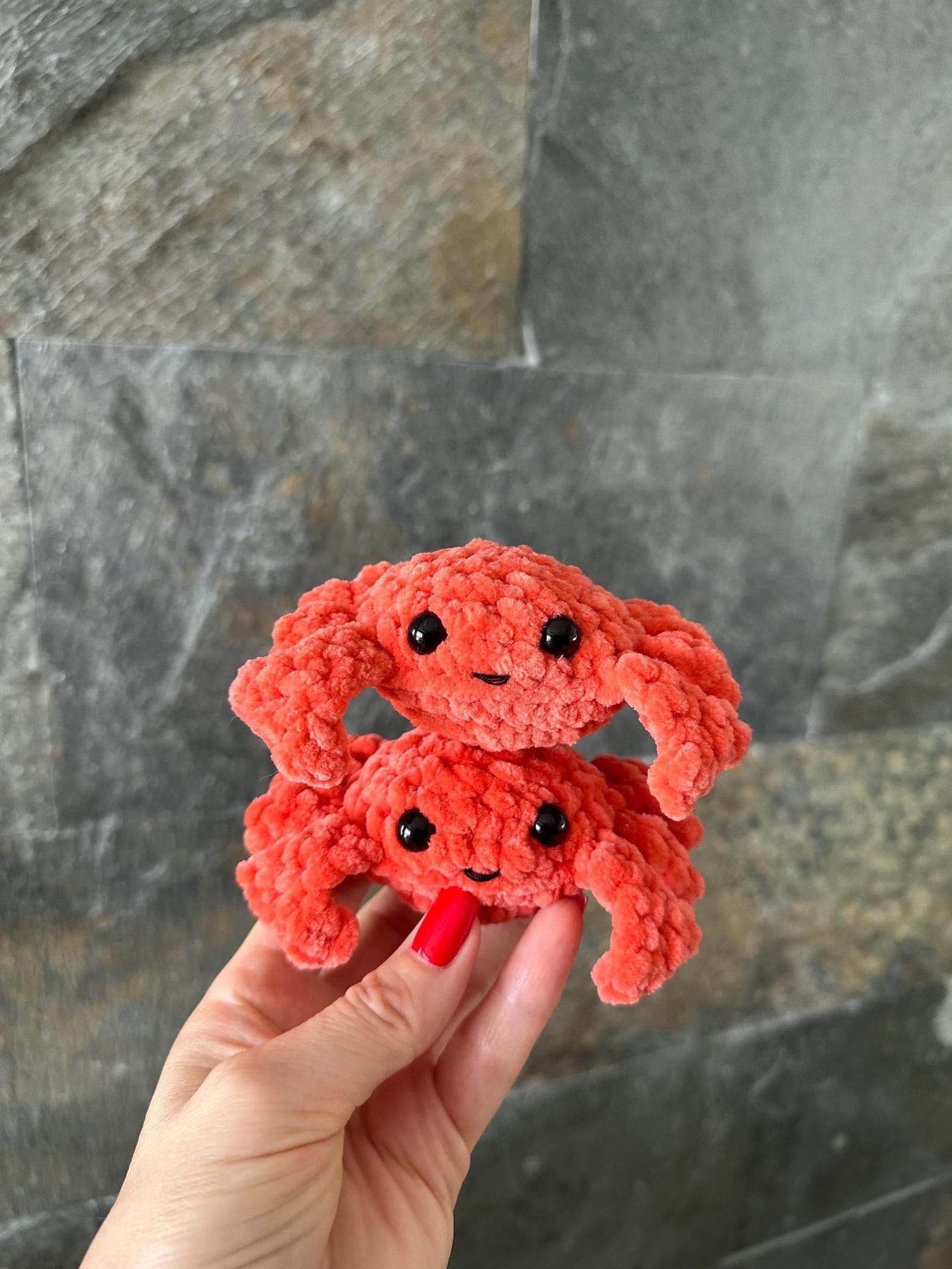CROCHET PATTERN "crab". English PDF Instructions. Amigurumi Crab ...