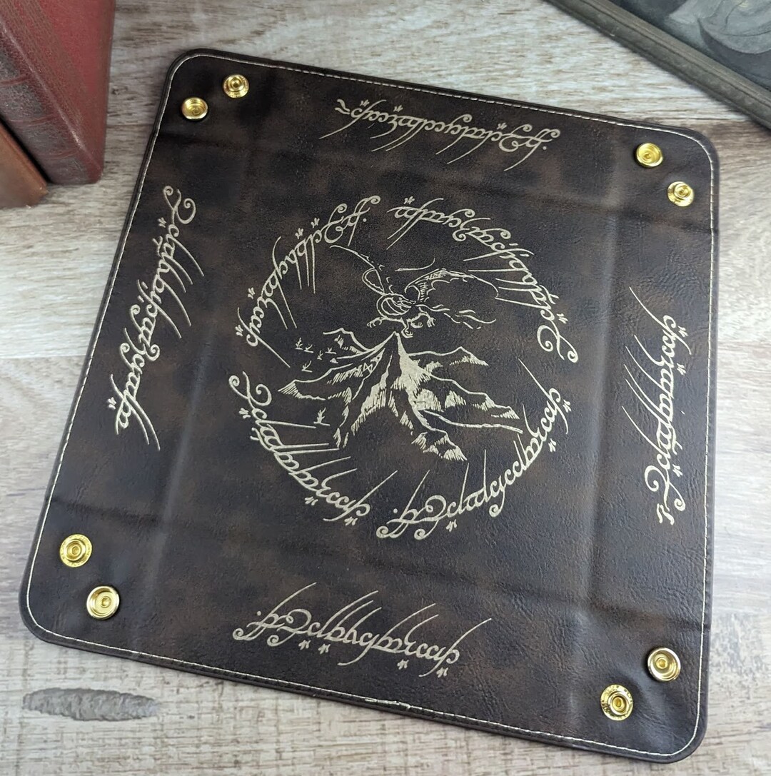 LOTR Dice Tray - Etsy