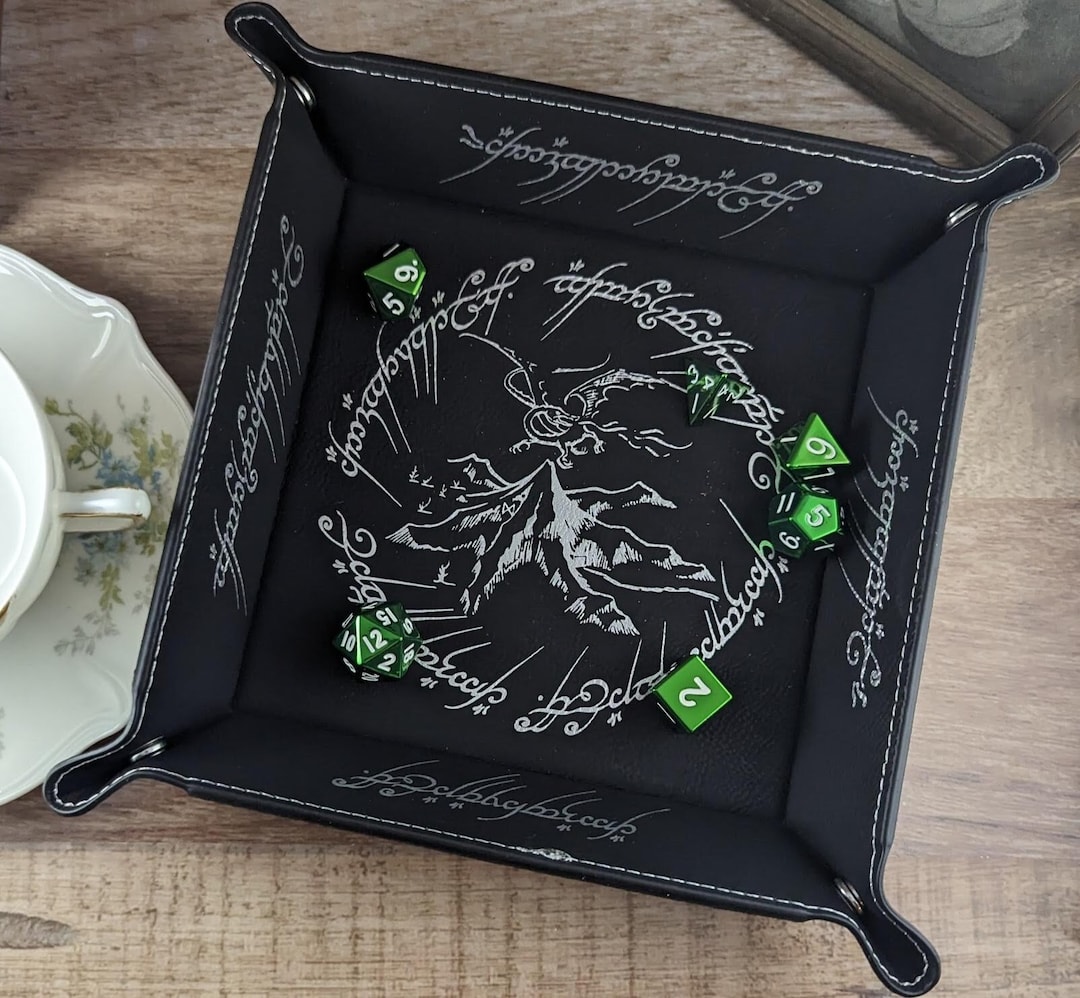 LOTR Dice Tray - Etsy