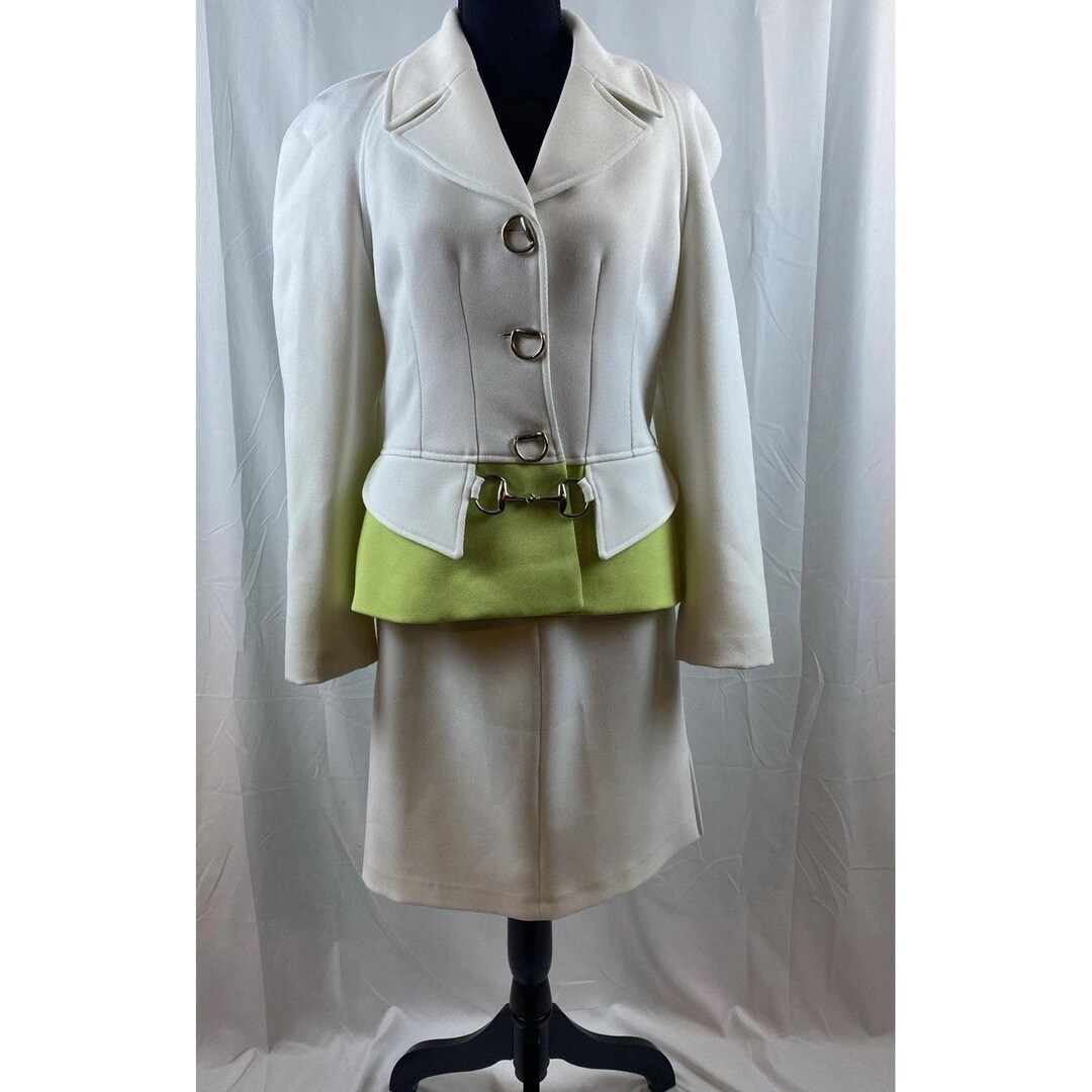 Vintage Nouritano by Karess Paris Women's Two Piece Suit Skirt Women's ...
