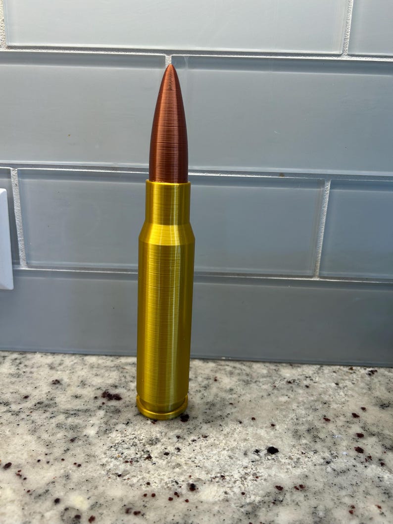 308 Rifle Bullet Cutaway 3D Print. - Etsy
