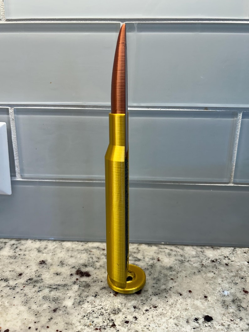 308 Rifle Bullet Cutaway 3D Print. - Etsy