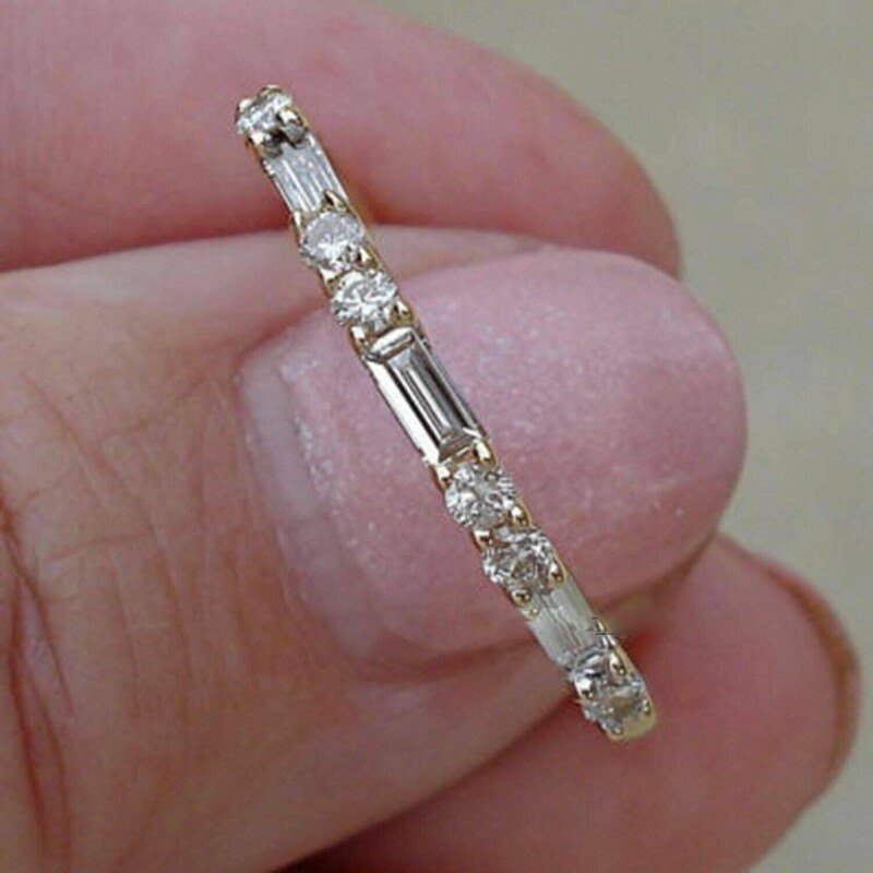 Dot Dash Ring - Etsy