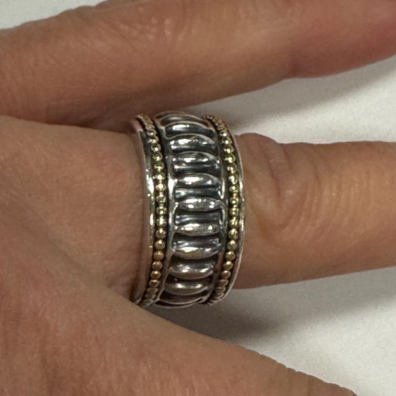 Lagos Caviar 18k Yellow Gold Beaded Accent & Sterling… - Gem