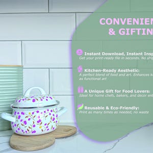 Tropical Acai Bowl Recipe Inspiration, Printable Gift Idea for Mom ...