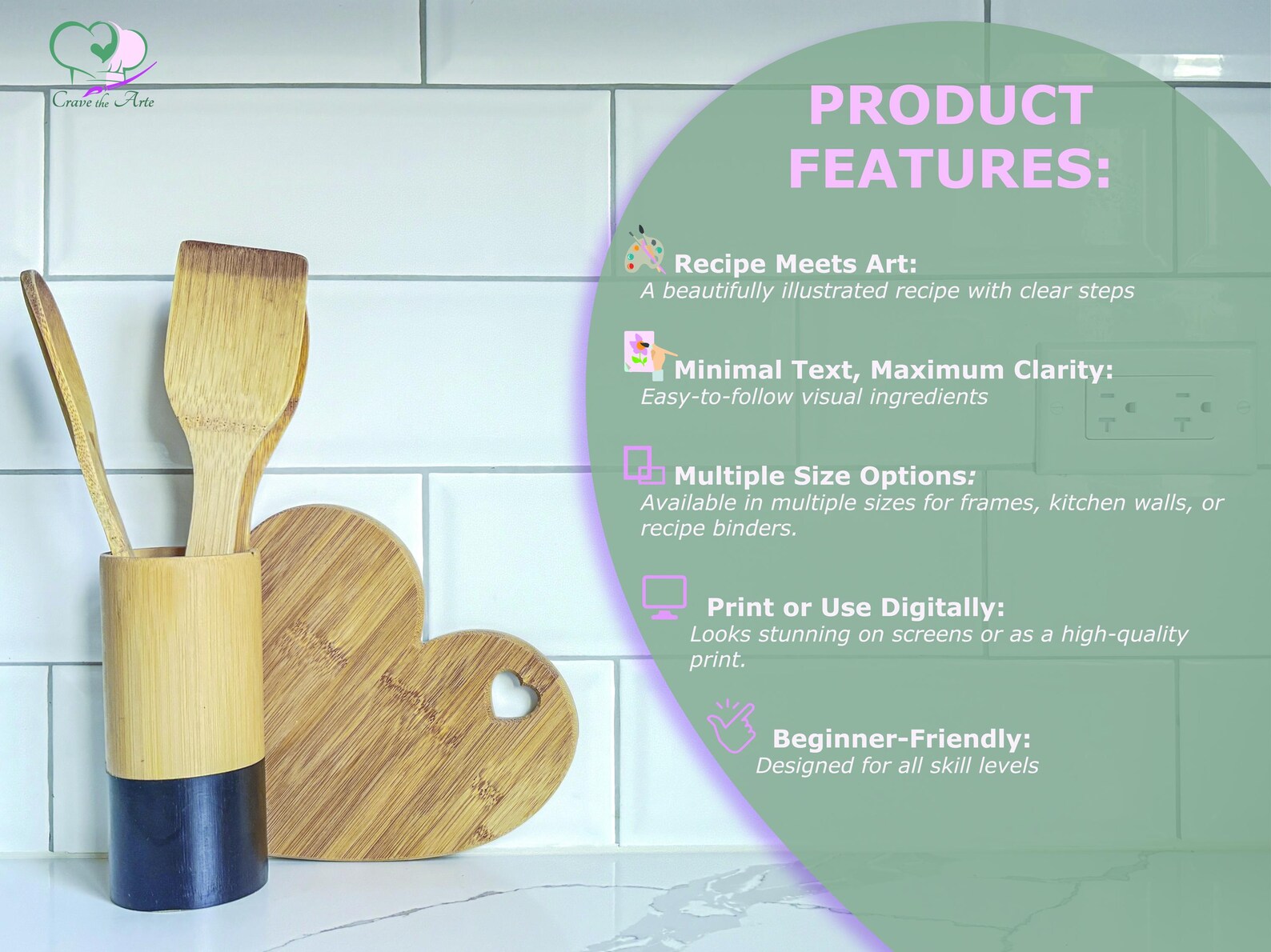 Tropical Acai Bowl Recipe Inspiration, Printable Gift Idea for Mom ...