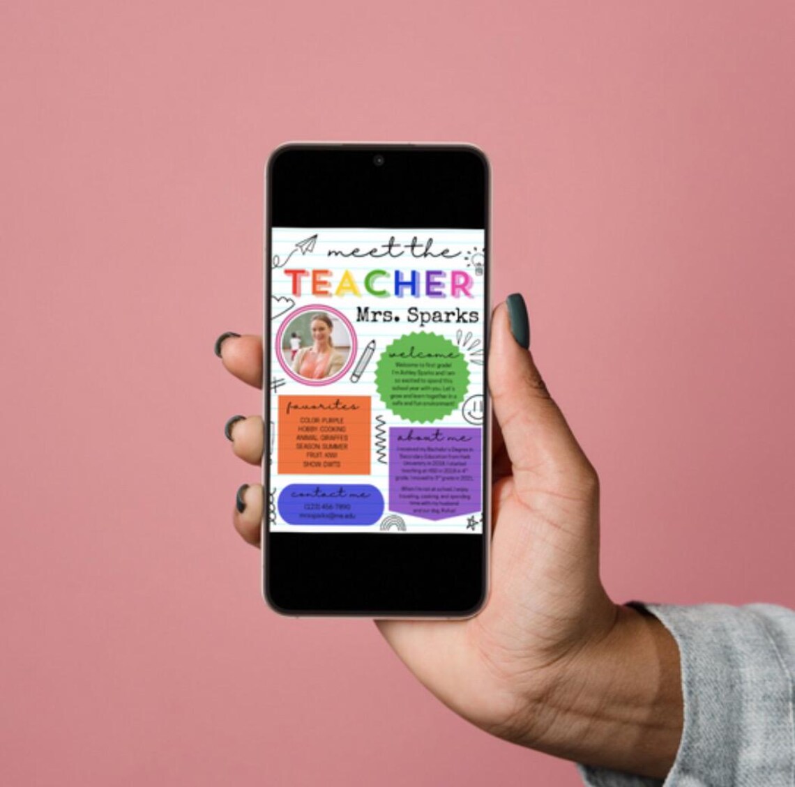 Editable Meet the Teacher Template Letter, Back to School, Teacher ...