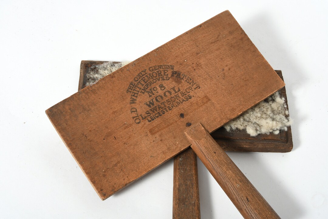 Antique Old Whittemore No. 8 Wool Cards Weaving Spinning Tools - Etsy