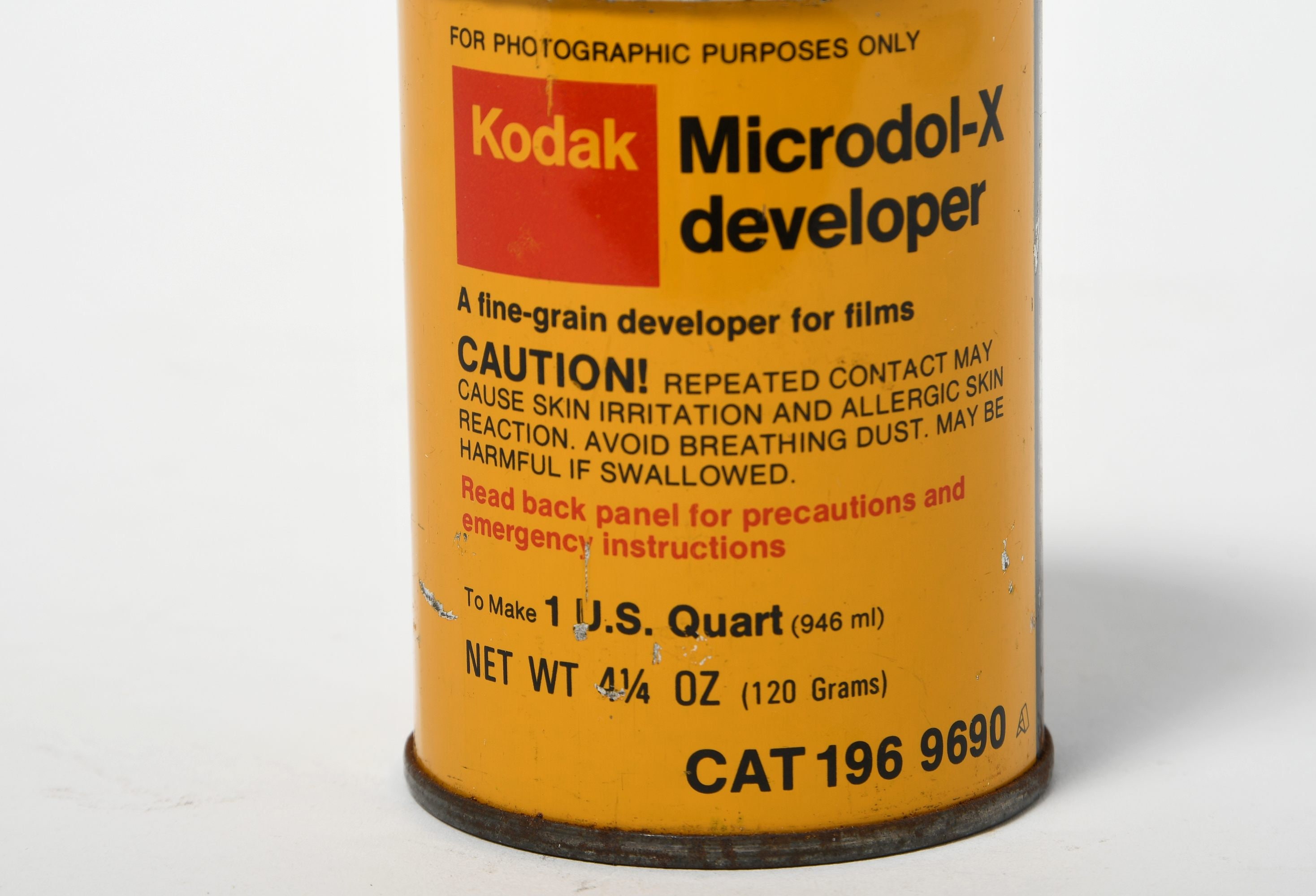 Vintage Kodak Microdol X Film Developer 4 oz Tin Unopened Old | Etsy