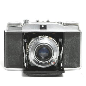 Agfa Solinette II Prontor SV 1950's Film Camera Mid Century Folding ...