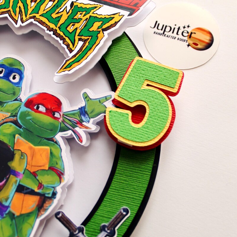 Tmnt Cake - Etsy