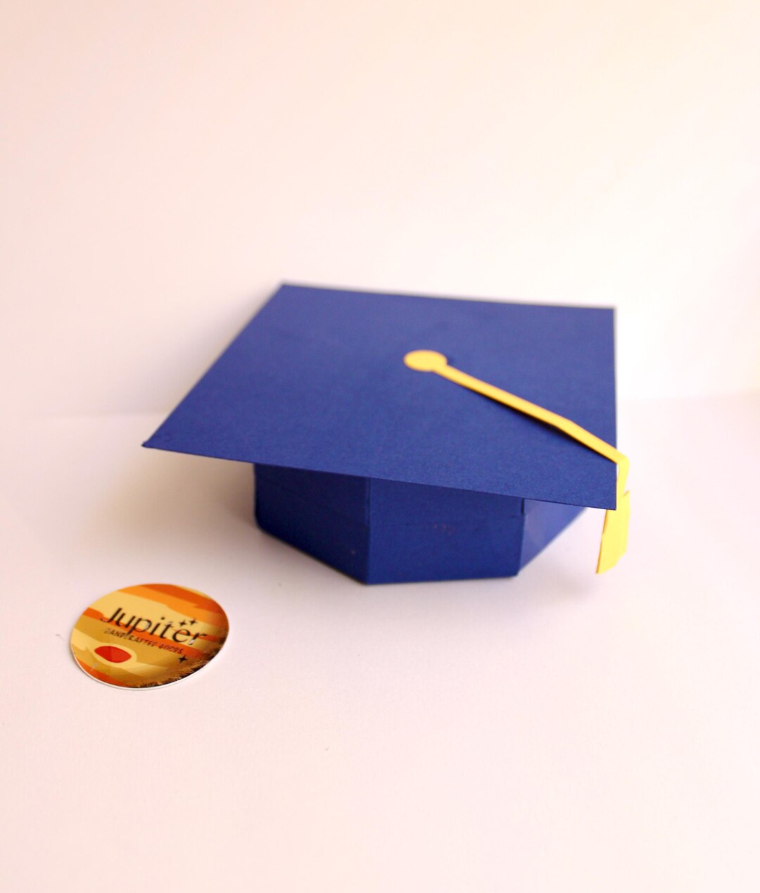 6 Count Mini Graduation Cap Gift Boxes, 3D Grad Cap, Graduation Cap ...