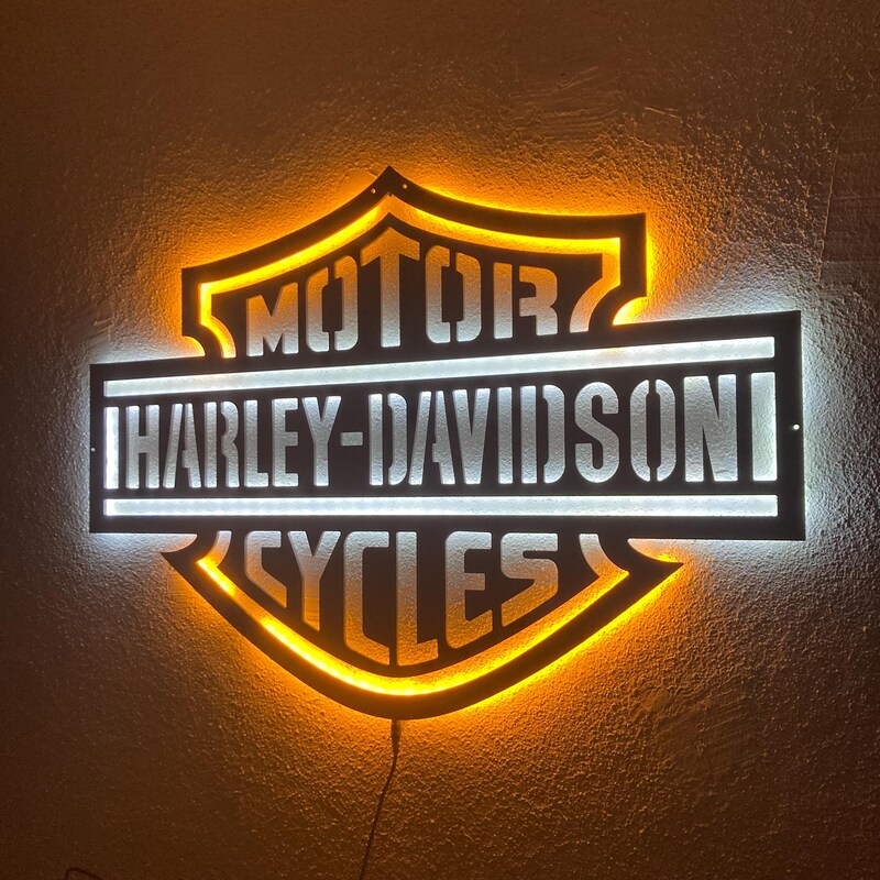 Harley Davidson Sign - Etsy