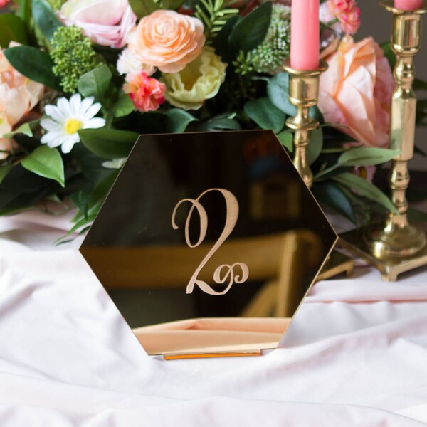 Gold Centerpiece - Etsy