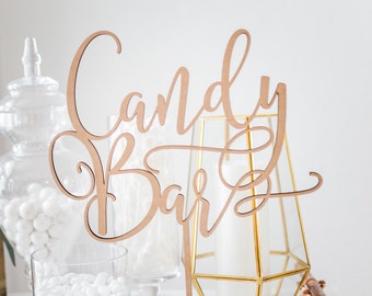 Candy Bar Sign - Etsy