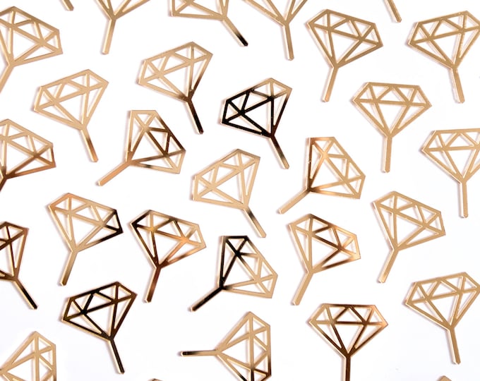 Diamond Ring Stir Sticks Engagement Bridal Shower - Etsy