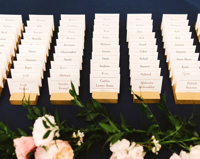 Place Card Holders for Wedding & Event Place Card Display Cards Guests ...