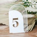 Wedding Arch Table Numbers Wedding Midcentury Modern Party - Etsy