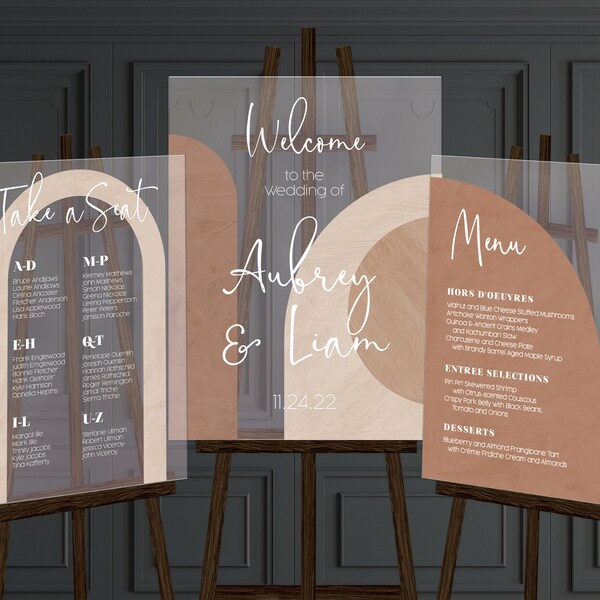 Wedding Sign Bundle - Etsy