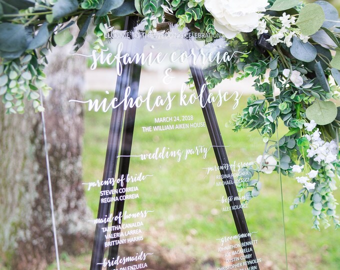 Frosted Arch Wedding Table Number Sign for Wedding Centerpiece - Etsy