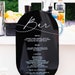 Floating Bar Menu Sign Wedding Bar Sign Drinks Menu Sign for Wedding ...