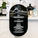 Floating Bar Menu Sign Wedding Bar Sign Drinks Menu Sign for Wedding ...