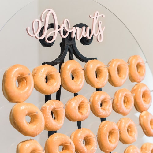 Donuts Wall Sign Wedding and Party Decor Donut Bar Hanging - Etsy