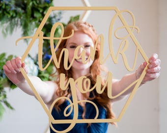 Thank You Photo Prop - Etsy