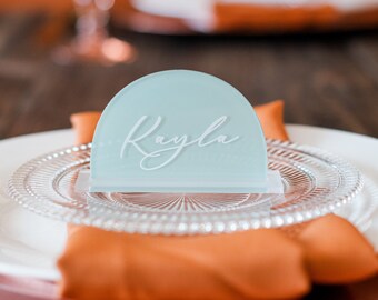 Airplane Place Cards for Wedding or Party Wooden Engraved | Etsy