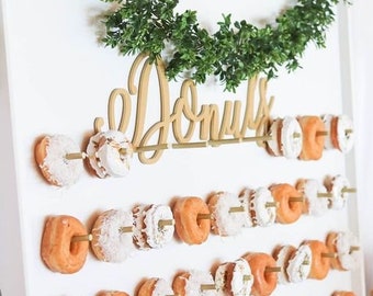 Donut Wall Wedding | Etsy