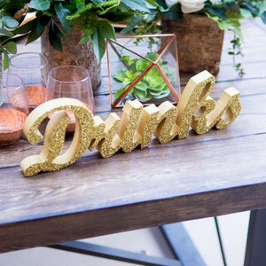 Drinks Table Sign for Wedding Table or Party Decor, Wedding Party Bar ...