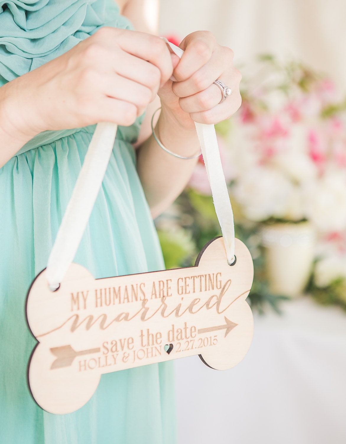 Pet Sign for Engagement Save the Date Photography Dog Save - Etsy