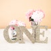 ONE Sign First Birthday Sign in Glitter Wooden ONE Letters - Etsy