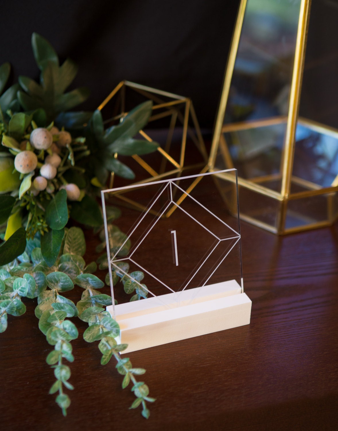 Wall Décor Custom Acrylic Table Numbers wedding or event Home & Living ...