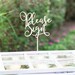 Guest Book Table Sign please Sign Standing in Gold or DIY Wedding Sign ...