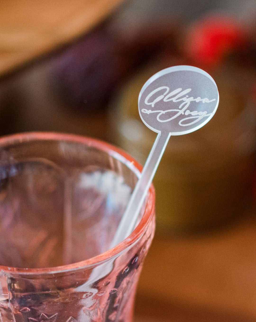 Wedding Stir Sticks Bridal Shower Stir Sticks, Personalized Bar Decor ...