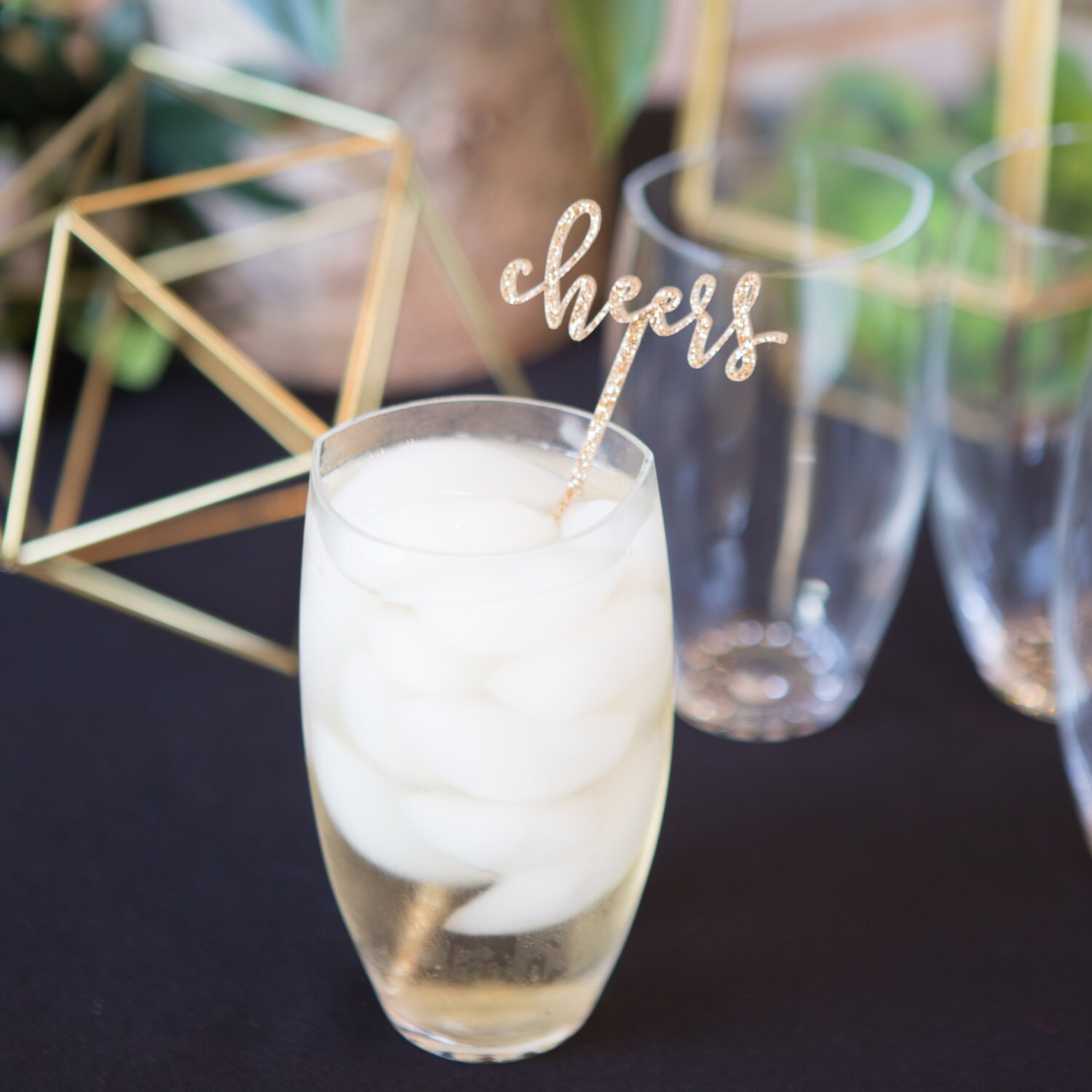 Party Stir Sticks cheers Glitter Wedding | Etsy