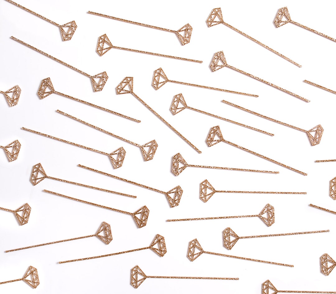 Diamond Ring Stir Sticks, Engagement Bachelorette Bridal Shower Drink ...