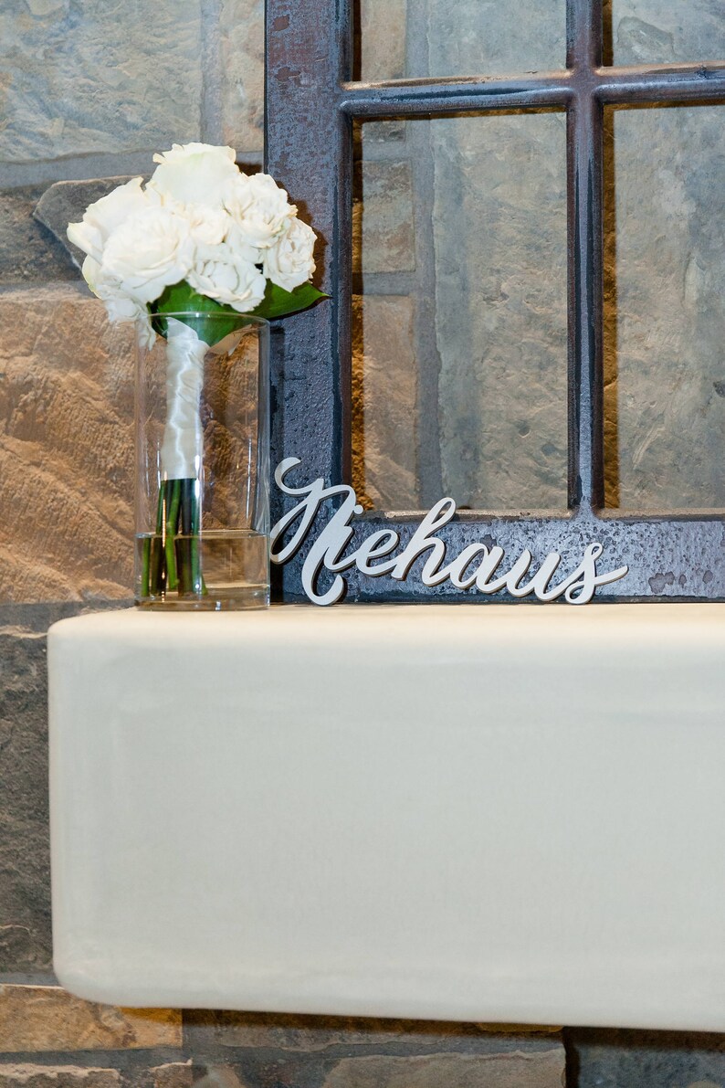 Custom Wedding Signs Table Names Wooden Word Cutouts Laser Cut | Etsy