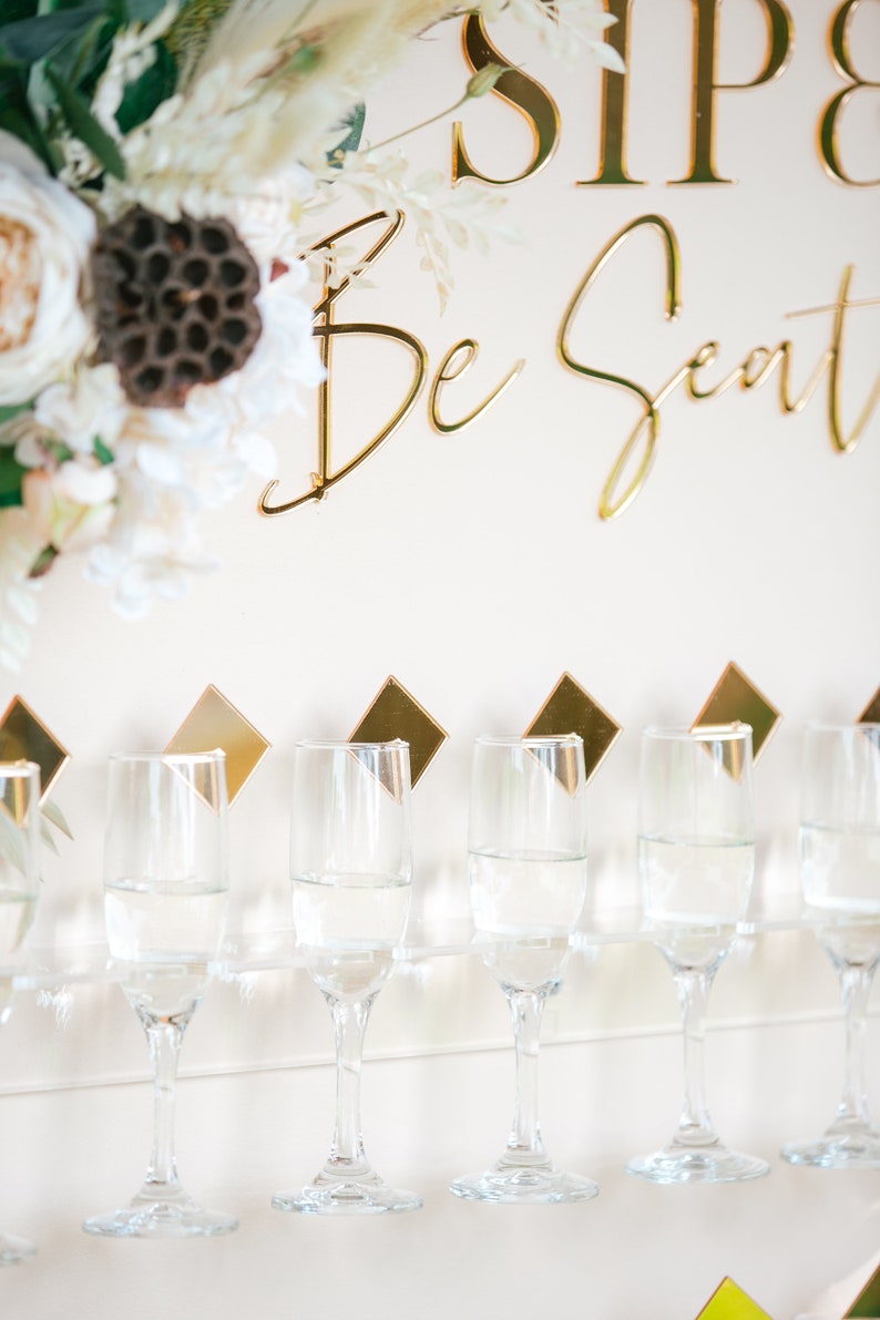 Favor Wall Shelves DIY Acrylic Shelf Party Display Wedding - Etsy